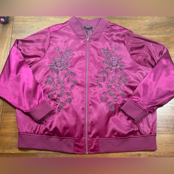 torrid | Jackets & Coats | Torrid Womens Plus Size 4x Purple Satin ...